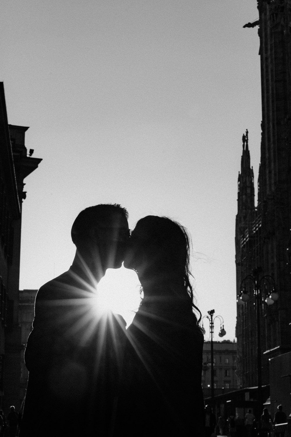 Sarah & Andrea: Couple photoshoot in Milan, Italy