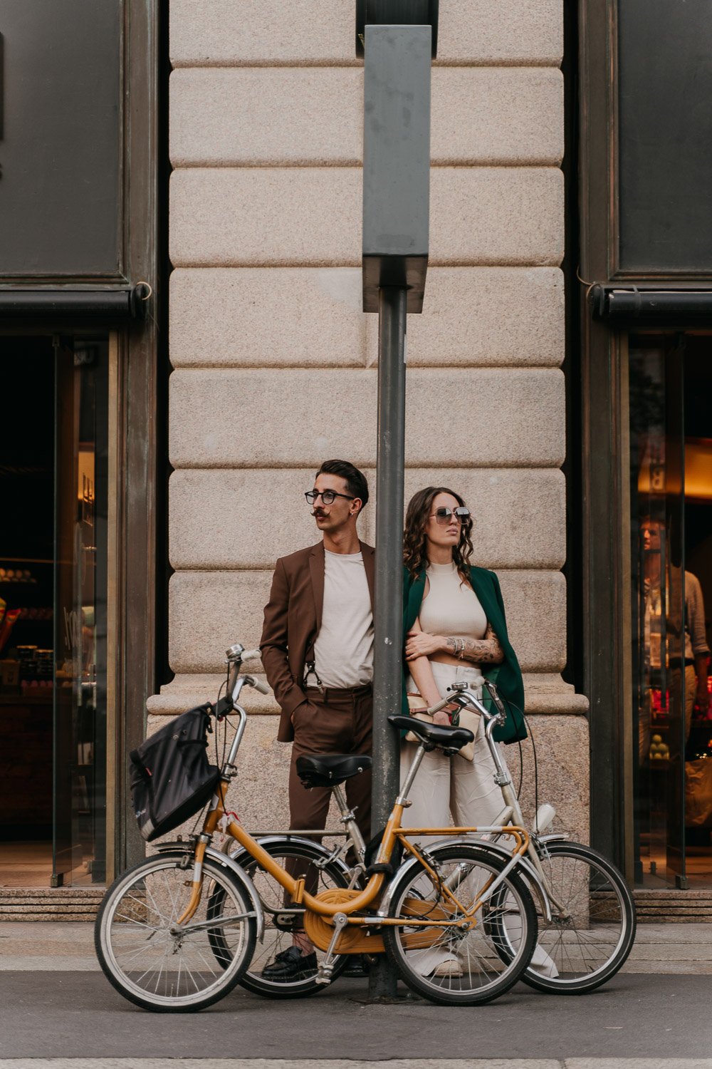 Sarah & Andrea: Couple photoshoot in Milan, Italy