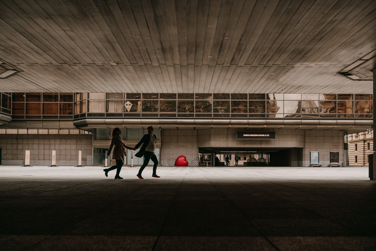 Egils & Sintija: Couple photoshoot at National Theatre