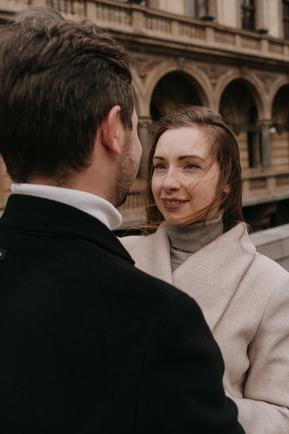 Egils & Sintija: Couple photoshoot at National Theatre
